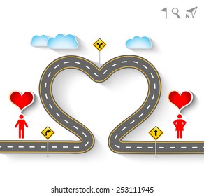 2,924 Heart road map Images, Stock Photos & Vectors | Shutterstock