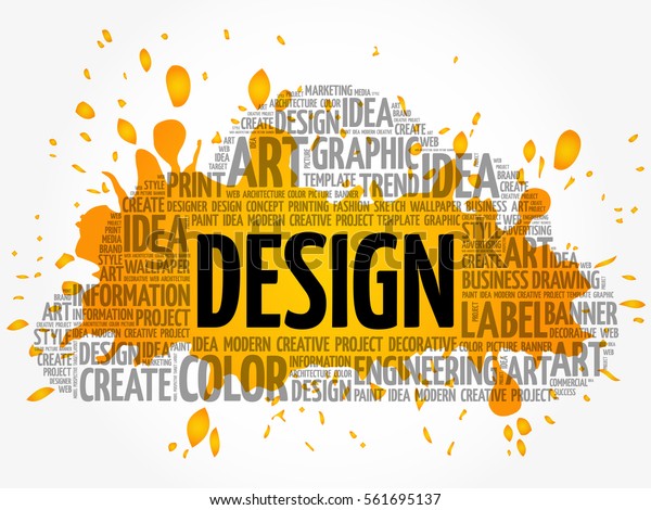 Design Word Cloud Creative Business Concept Stock Vector (Royalty Free ...