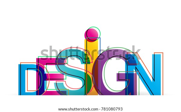 Design Word Concept Stock Vector (Royalty Free) 781080793 | Shutterstock