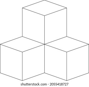 Designprinting Icon Dimensions Box Stock Vector (Royalty Free ...