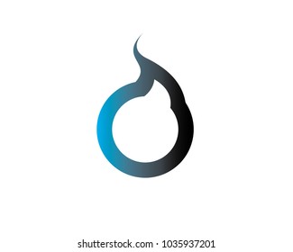 Abstract Blue Fire Line Light Transparent Stock Vector (Royalty Free ...