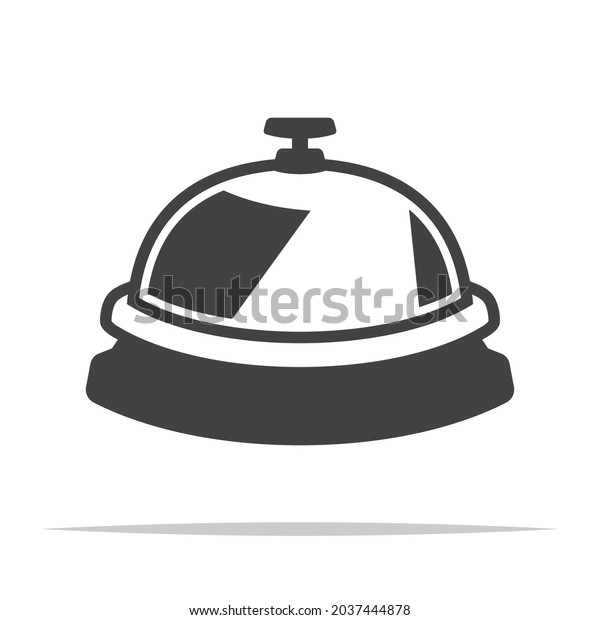 Desk Bell Icon Transparent Vector Isolated Stock Vector (Royalty Free ...