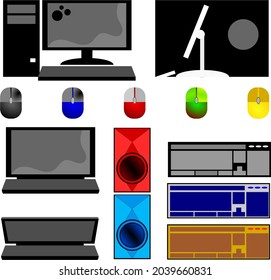 2,379 Cpu monitor keyboard mouse Images, Stock Photos & Vectors ...