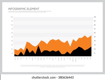 Detail Chart Infographic Vector Illustration Stock Vector (Royalty Free ...