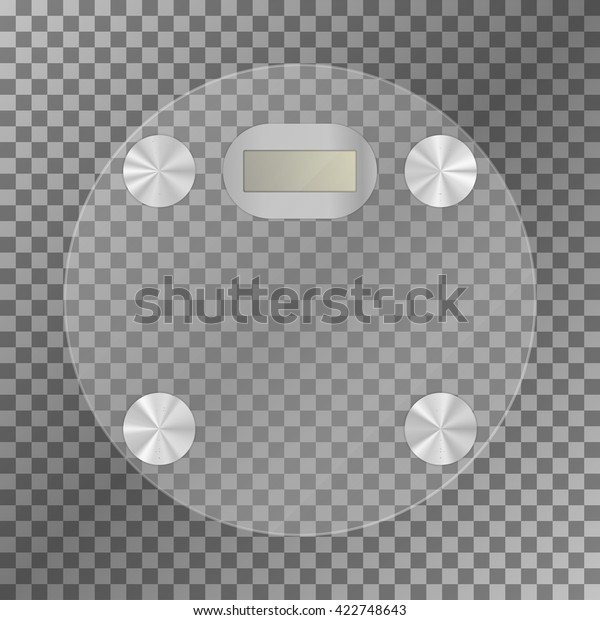 Detailed Digital Scales Weighing Scale Illustration Stock Vector ...