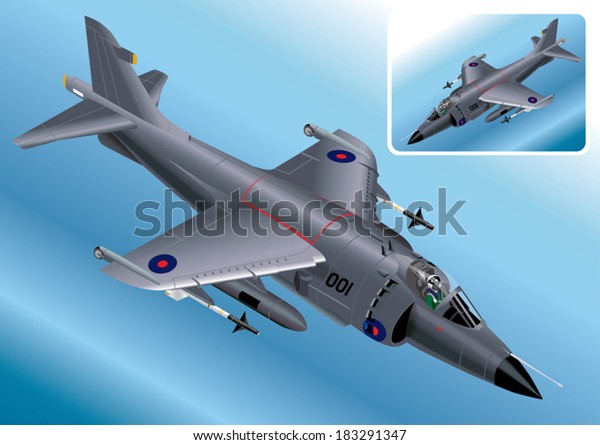 Detailed Isometric Vector Illustration Royal Navy Stock Vector (Royalty ...