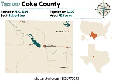 Large Detailed Map Colbert County Alabama: เวกเตอร์สต็อก (ปลอดค่า ...