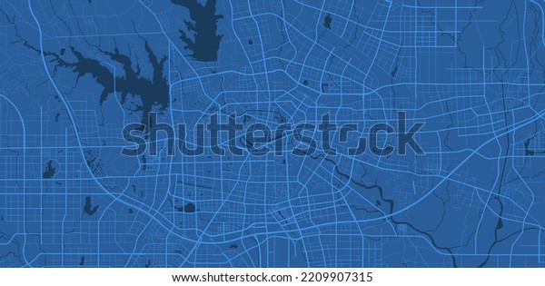 Detailed Map Poster Hefei City Administrative Stock Vector (Royalty ...