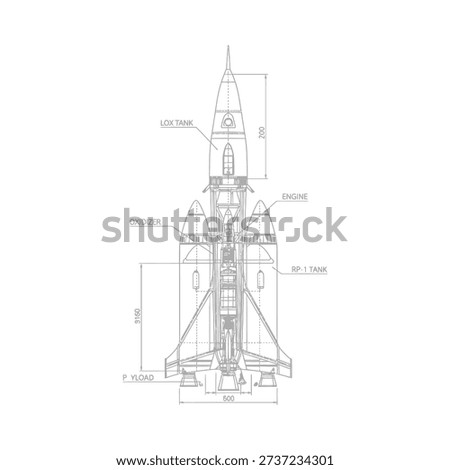 Space Rocket Drawing | Free download on ClipArtMag