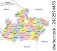 India Political Map Photos and Images & Pictures | Shutterstock