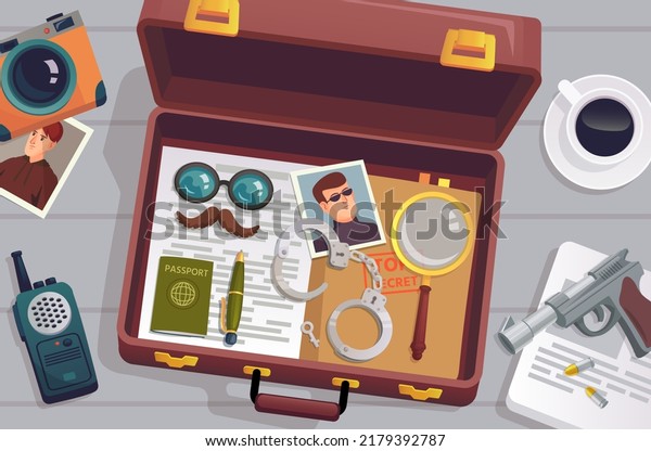 758 Secret agent files Gambar, Foto Stok & Vektor | Shutterstock