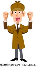 Cartoon Businessman Thumbs Cheesy Smile Stock Illustration 143504950 ...