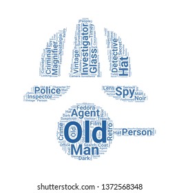 Detective Word Cloud Tag Cloud About Stock Vector (Royalty Free ...