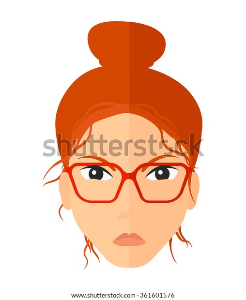 Detesting Angry Woman Stock Vector (Royalty Free) 361601576 | Shutterstock