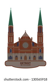 Detroit Symbol City Stock Vector (Royalty Free) 130434944 | Shutterstock