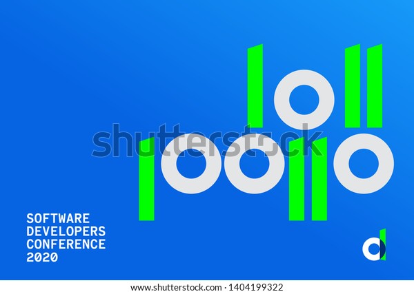 Developer Conference Branding Idea Developer Logo Stock Vector (Royalty ...