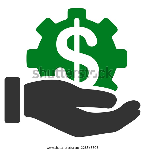 Development Service Vector Icon Style Bicolor: vector de stock (libre ...