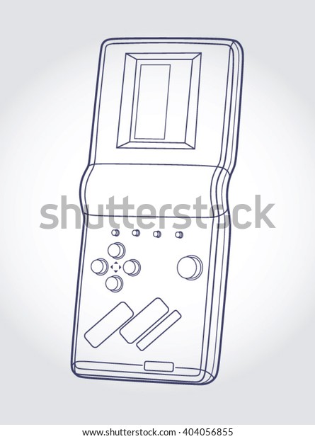 Device Line Art Style Print Web Stock Vector (Royalty Free) 404056855 ...