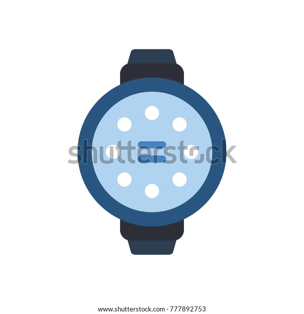 Devices Smart Watch Menu Stock Vector (Royalty Free) 777892753