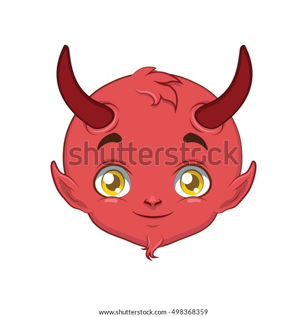 Devil Portrait Multiple Uses Avatar Icon Stock Vector (Royalty Free ...