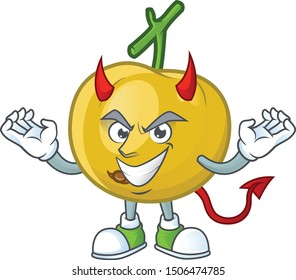 Devil Ripe Araza Cartoon Character Mascot Stock Vector (Royalty Free ...