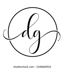 Dg Icon Logo Stock Vector (Royalty Free) 1240606924 | Shutterstock