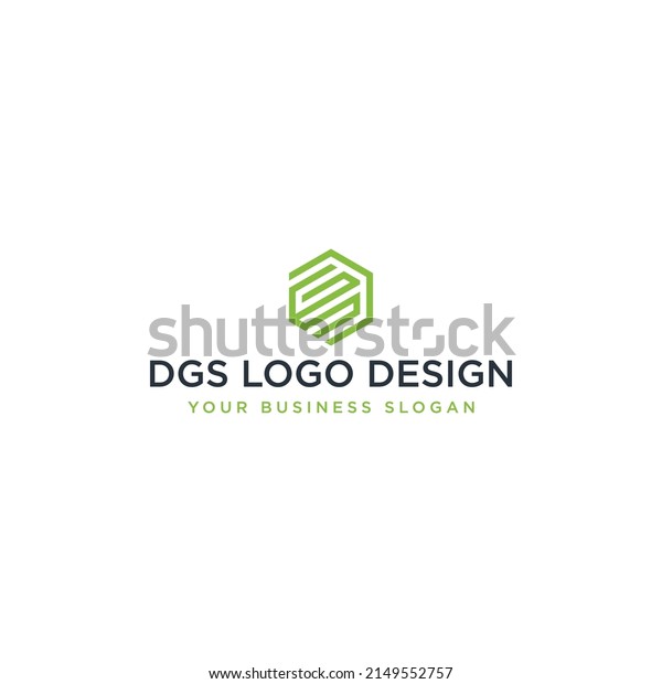 VECTOR DE DISEÑO DE LOGOTIPO DGS: vector de stock (libre de regalías ...