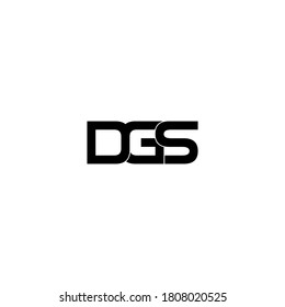 Dgs Letter Original Monogram Logo Design Stock Vector (Royalty Free ...