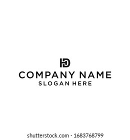 Dh Logo Icon Design Vector Stock Vector (Royalty Free) 1683768802