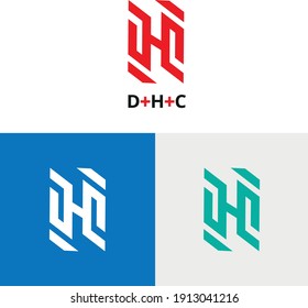 Dhc Letter Creative Monogram Logo Design Stock Vector (Royalty Free ...