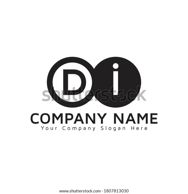 Di Letter Logo Di Initial Trend Stock Vector (Royalty Free) 1807813030 ...