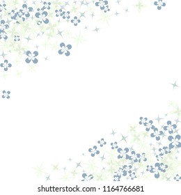 Confetti Border Landscape