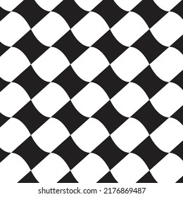 Diagonal Checkerboard Optical Op Art Retro Stock Vector (Royalty Free ...