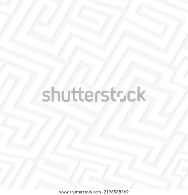 Diagonal Labyrinth Maze Seamless Pattern Stock Vector (Royalty Free ...