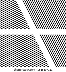 Diagonal Lines Different Directions Stock Vector (Royalty Free ...