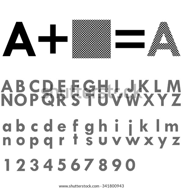 Diagonal Mesh Alphabet Letters Font Logo: เวกเตอร์สต็อก (ปลอดค่า ...