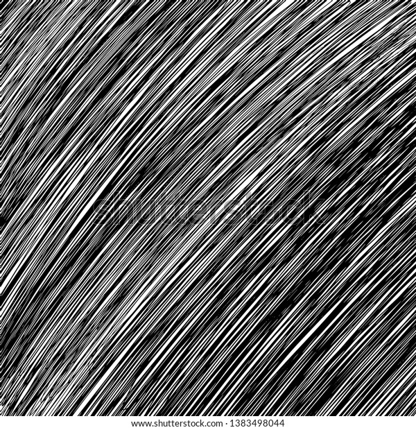 Diagonal Monochrome Hatching Vector Illustration Stock Vector (Royalty ...