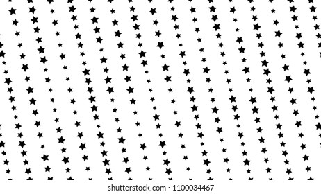 Diagonal Rows Stars Vector Geometric Seamless Stock Vector (Royalty ...