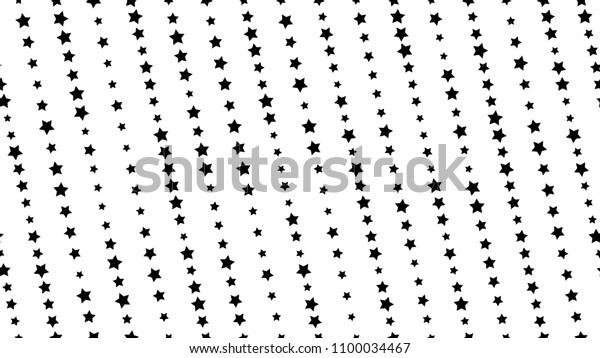 Diagonal Rows Stars Vector Geometric Seamless Stock Vector (Royalty ...