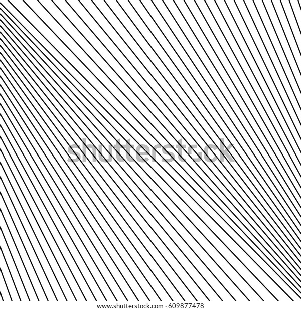 Diagonal Striped Illustration Repeated Black Lines Stock Vector ...