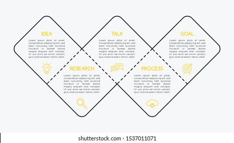 Diagram 5 Options Infographic Vector Stock Vector (Royalty Free ...