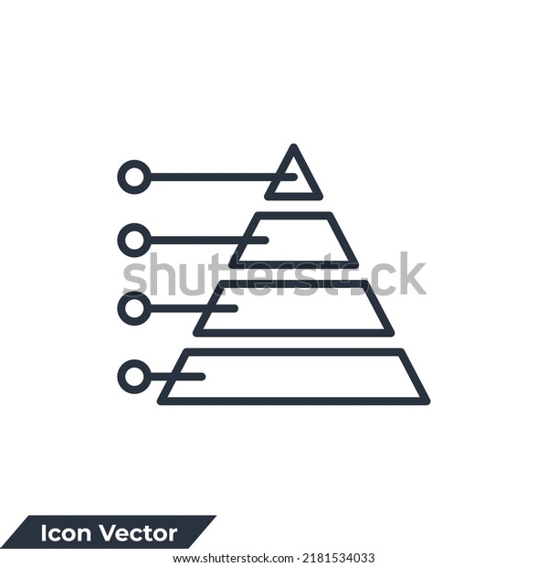 Diagram Icon Logo Vector Illustration Graph Stock Vector (Royalty Free ...