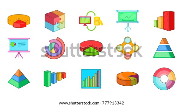 Diagram Icon Set Cartoon Set Diagram Stock Vector (Royalty Free ...