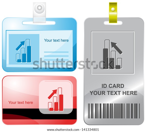 Diagram Vector Id Cards: เวกเตอร์สต็อก (ปลอดค่าลิขสิทธิ์) 141334801 ...