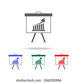 Diagramma On Board Icon Elements Chart Stock Vector (Royalty Free ...