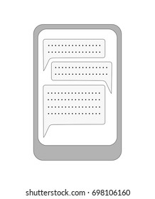 Dialog Modern Communication Stock Vector (Royalty Free) 698106160 ...