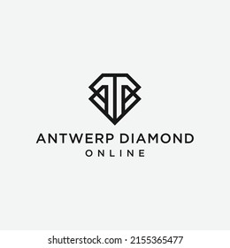 Diamond Bb Logo Jewelry Logo Stock Vector (Royalty Free) 2155365477 ...