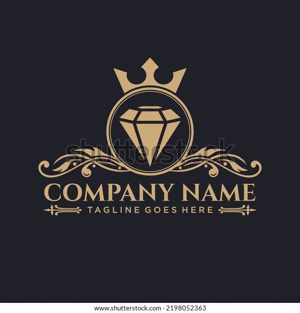Diamond Company Logo Design Vector Stock Vector (Royalty Free ...