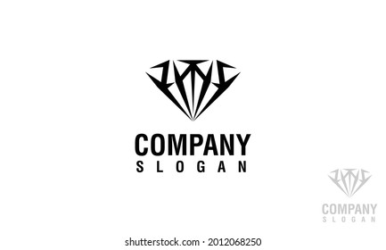 Diamond Emblem Sign Vector Illustration Suitable Stock Vector (Royalty ...