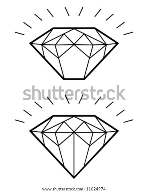 Diamond Group Stock Vector (Royalty Free) 11024974 | Shutterstock